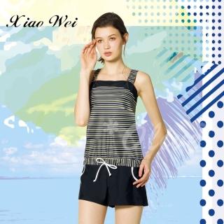 【梅林品牌】時尚流行大女二件式連身褲泳裝(NO.M8467)-momo購物網 - 好評推薦 - 2025年8月