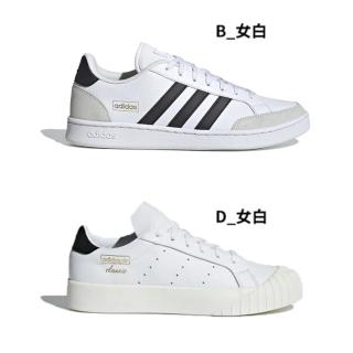 【adidas 愛迪達】運動鞋 休閒鞋 女鞋 黑 白(FY5680&FW3277&FY5679&CQ2042&G27384&G27364 ...