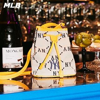 【MLB】水桶包 MONOGRAM系列 紐約洋基隊(3ABMS022N-50BGS)-momo購物網