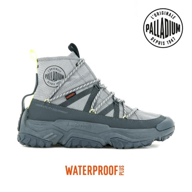 【Palladium】OFF-GRID CROSSWP+快穿輪胎橘標防水靴-中性-灰(77987-071) - momo購物網