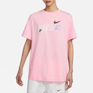 【NIKE 耐吉】上衣 女款 短袖上衣 運動 AS W NSW ESSNT TEE BF 粉 FJ7714-690-momo購物網 - 好評 ...