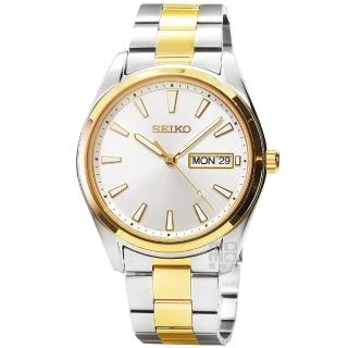 【SEIKO 精工】精工藍寶石石英鋼帶男錶-中金(SUR446P1)-momo購物網 - 好評推薦 - 2025年8月