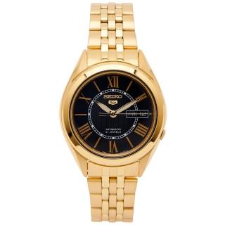【SEIKO 精工】金色五號機芯款機械手錶-黑面x金色/37mm(SNKL40K1)-momo購物網 - 好評推薦 - 2025年6月