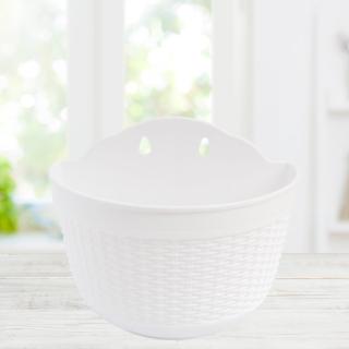 【TRENY】仿藤壁掛盆-中號白色-momo購物網 - 好評推薦 - 2025年10月