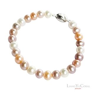 【大東山樑御珊瑚】天然珍珠多色繽紛手鍊(6-6.75mm)-momo購物網 - 好評推薦 - 2024年10月