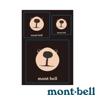 【mont bell】Sticker Monta Bear蒙塔熊貼紙 3入 1124929BK(1124929BK)-momo購物網 - 好評 ...