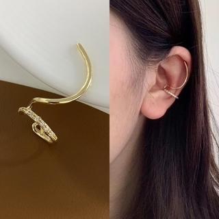 【Oni 歐妮】約定 不對稱耳骨夾式耳環無耳洞耳扣耳夾耳窩夾(1個入)-momo購物網 - 好評推薦 - 2025年4月