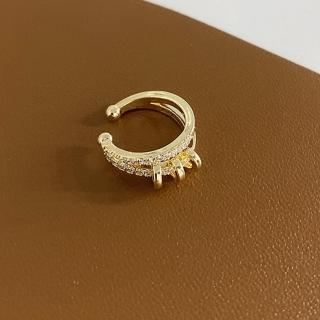 【Oni 歐妮】轉運 不對稱耳骨夾式耳環無耳洞耳扣耳夾耳窩夾(1個入)-momo購物網 - 好評推薦 - 2025年6月