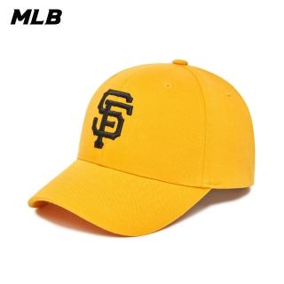 【MLB】可調式硬頂棒球帽 舊金山巨人隊(3ACP0802N-14YEM)-momo購物網