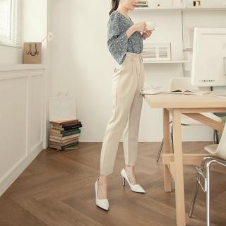 【OB 嚴選】高腰造型裝飾釦花苞褲 《BA7010》-momo購物網 - 好評推薦 - 2025年12月