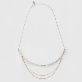 【agete】SV/鍍金項鍊-momo購物網