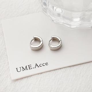 【UME.Acce】純銀寬面金屬感圈圈耳扣耳環S925純銀 純銀 耳環 純銀耳環 圈圈耳環 耳扣耳環-momo購物網 - 好評推薦 - 2025年11月