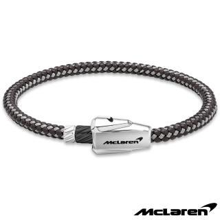 【McLaren 邁拉輪】限量2折 頂級英國超跑不銹鋼真皮手環 全新專櫃展示品(MG0217 210mm)-momo購物網 - 好評推薦 ...