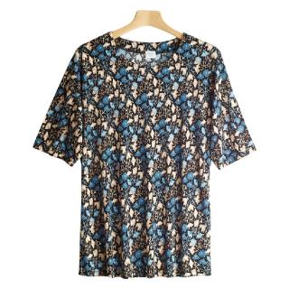 【米蘭精品】現貨+預購 絲質T恤絲質上衣(印花透氣碎花短袖女上衣10色74fd25)-momo購物網 - 好評推薦 - 2025年10月