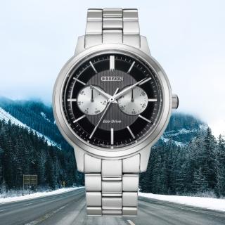 【CITIZEN 星辰】GENTS系列 光動能 星期日期雙眼顯示 時尚腕錶 新年 送禮 推薦(BU4030-91E)-momo購物網 - 好評 ...