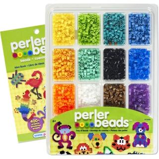 【Perler 拼拼豆豆】十六分色 4000 顆拼豆補充盒+創意書-momo購物網 - 好評推薦 - 2024年10月