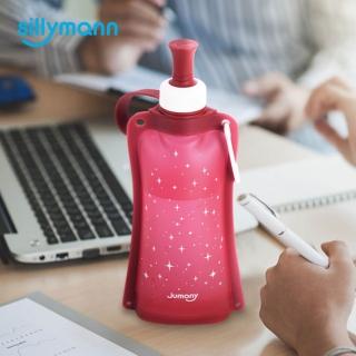 【韓國sillymann】100%時尚便攜捲式鉑金矽膠水瓶550ml-星空紅(鉑金矽膠可進沸水、蒸氣紫外線消毒鍋消毒)-momo購物網 - 好評推薦 - 2025年9月