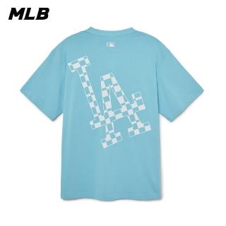 【MLB】背後大Logo 短袖T恤 Checkerboard系列 洛杉磯道奇隊(3ATSO0134-07BLL)-momo購物網 - 好評推薦 ...