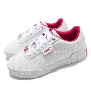 【PUMA】休閒鞋 Cali Galentines 運動 女鞋 基本款 簡約 舒適 球鞋 穿搭 白 粉(37495001)-momo購物網 ...