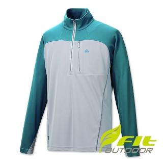 【Fit 維特】男-吸排抗UV椰炭立領上衣-時尚灰 IW1101-73(半開襟/立領上衣/保暖上衣/吸濕排汗)-momo購物網 - 好評推薦 ...