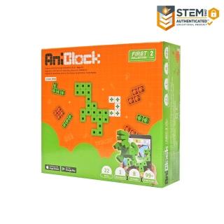 【AniBlock】AR積木拼圖 2色組 - 橘綠(STEAM玩具 幼兒教具 益智玩具)-momo購物網 - 好評推薦 - 2025年9月