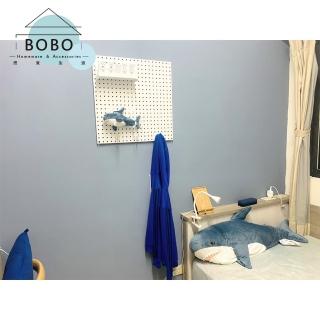 【撥撥的架子】兒童房玩具牆黑白色洞洞板製作 玩偶洞洞板裝飾收納架 水槍臥室孔板(居家組合-臥室)-momo購物網 - 好評推薦 - 2026年2月