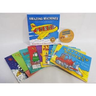 Amazing Machines Collection （10平裝+1CD附書盒）-momo購物網 - 好評推薦 - 2025年10月