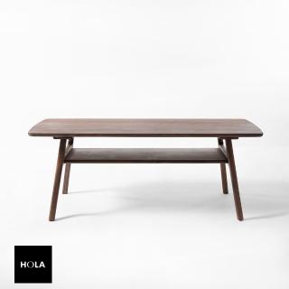 【HOLA】CORE ONE北歐風胡桃實木茶几120x55x45-momo購物網 - 好評推薦 - 2024年10月