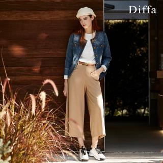 【Diffa】美型修身直筒長寬褲-女-momo購物網 - 好評推薦 - 2024年10月