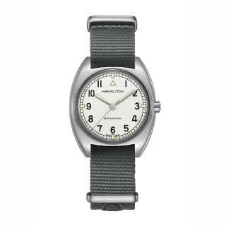 【HAMILTON 漢米爾頓旗艦館】卡其航空系列復刻腕錶36mmX33mm(手動上鍊 中性 NATO織布錶帶 H76419951)-momo ...