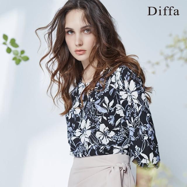 【Diffa】純棉復古花上衣-女 - momo購物網 - 好評推薦 -2023年10月