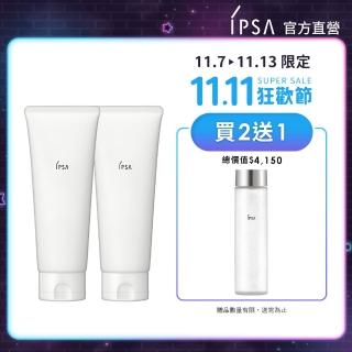 【IPSA 茵芙莎】泥狀淨膚拋光囤貨組(泥狀角質按摩霜100gx2+角質發光液150ml)-momo購物網