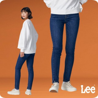 【Lee 官方旗艦】女裝 牛仔褲 / 433 高腰修身窄管 淺藍洗水 / Magma Fusion 系列(LB317108049)-momo購物網