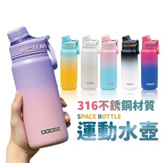 【沐日居家】道奇 得心 漸變 830ml 運動水壺 316不鏽鋼保溫壺 大容量運動水壺(雙飲 水壺 漸層 保溫)-momo購物網 - 好評推薦 - 2025年10月