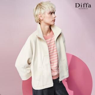 【Diffa】美型剪裁設計連袖拉鍊式外套-女-momo購物網 - 好評推薦 - 2024年12月