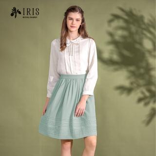 【IRIS 艾莉詩】氣質婉約珍珠半裙-2色(36209)-momo購物網