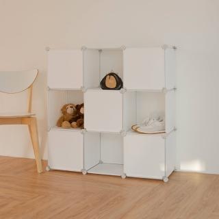 【ikloo】9格9門馬卡龍收納櫃 組合櫃(DIY置物櫃)-momo購物網 - 好評推薦 - 2024年11月