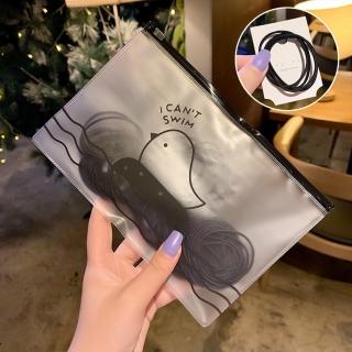 【D.studio】韓版高彈性簡約小圈細款髮圈(髮飾 頭飾 N71)-momo購物網 - 好評推薦 - 2025年10月