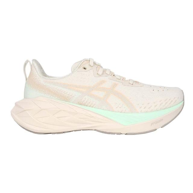 【asics 亞瑟士】NOVABLAST 4 女彈力慢跑鞋-D-慢跑 寬楦 亞瑟士 淺奶茶綠橘(1012B704-250) - momo購物網 ...