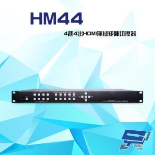 【昌運監視器】HM44 4進4出 HDMI 無縫矩陣切換器 支援PIP POP 無縫影像切換-momo購物網 - 好評推薦 - 2025年3月