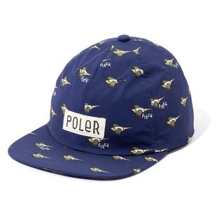 【POLER STUFF】日本限定 ALL OVER 6P CAP 原創印花帽 / 六片帽(藍印花)-momo購物網 - 好評推薦 - 2025年12月