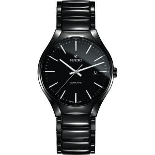 【Rado 雷達表 官方授權】True 真我系列 高科技陶瓷自動機械錶-40mm R03(R27056152)-momo購物網 - 好評推薦 ...