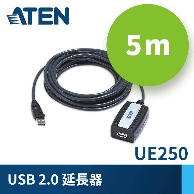 【ATEN】USB 2.0延長器(UE250) - momo購物網 - 好評推薦 -2023年12月