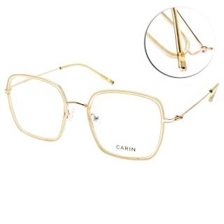 【CARIN】β鈦鏡框 光學眼鏡 NewJeans代言(透粉-金 #OLSEN S C2)-momo購物網 - 好評推薦 - 2025年6月