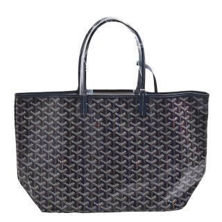 【GOYARD 高雅德】經典St. Louis PM防水帆布LOGO購物包(中-深藍)『entrupy安心購』-momo購物網 - 好評推薦 ...
