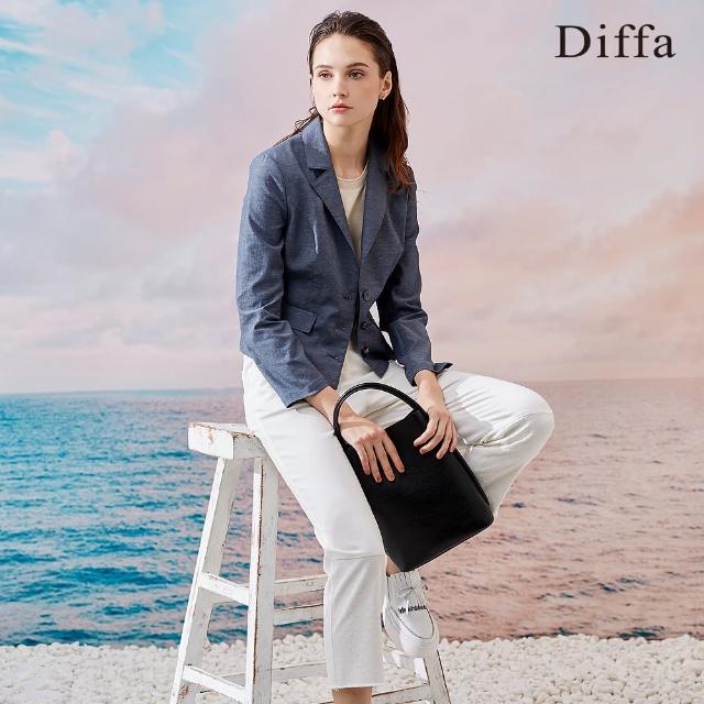 【Diffa】褲口鬚邊長褲-女 - momo購物網 - 好評推薦 -2024年3月