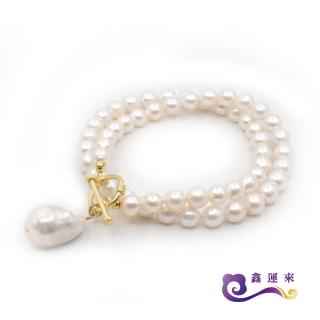 【鑫運來】 巴洛克珍珠吊墜項鍊(P21)-momo購物網 - 好評推薦 - 2025年9月
