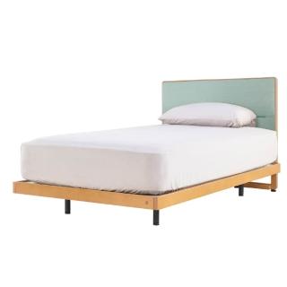 【有情門】STRAUSS Lab 日日一新床組-3.5*6.2呎/離地高22.5(製作期2-3週/實木/單人/床架/床框/床頭板)-momo ...