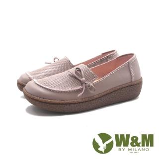 【W&M】女 氣質側邊蝴蝶結休閒鞋 女鞋(粉色)-momo購物網 - 好評推薦 - 2024年3月