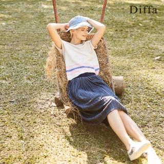 【Diffa】歐風質感立體織紋長寬裙-女-momo購物網 - 好評推薦 - 2025年5月